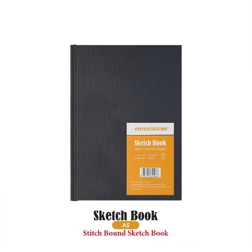 Jual Buku Sketsa Potentate Hard Cover A5 Stitch Bound Sketchbook ...