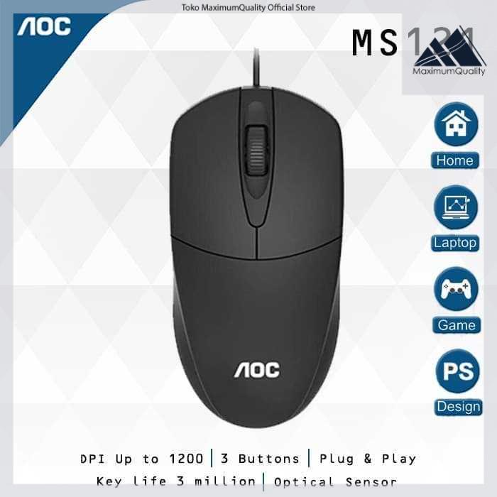 Jual Mouse AOC MS121 (Brand Resmi) | Shopee Indonesia