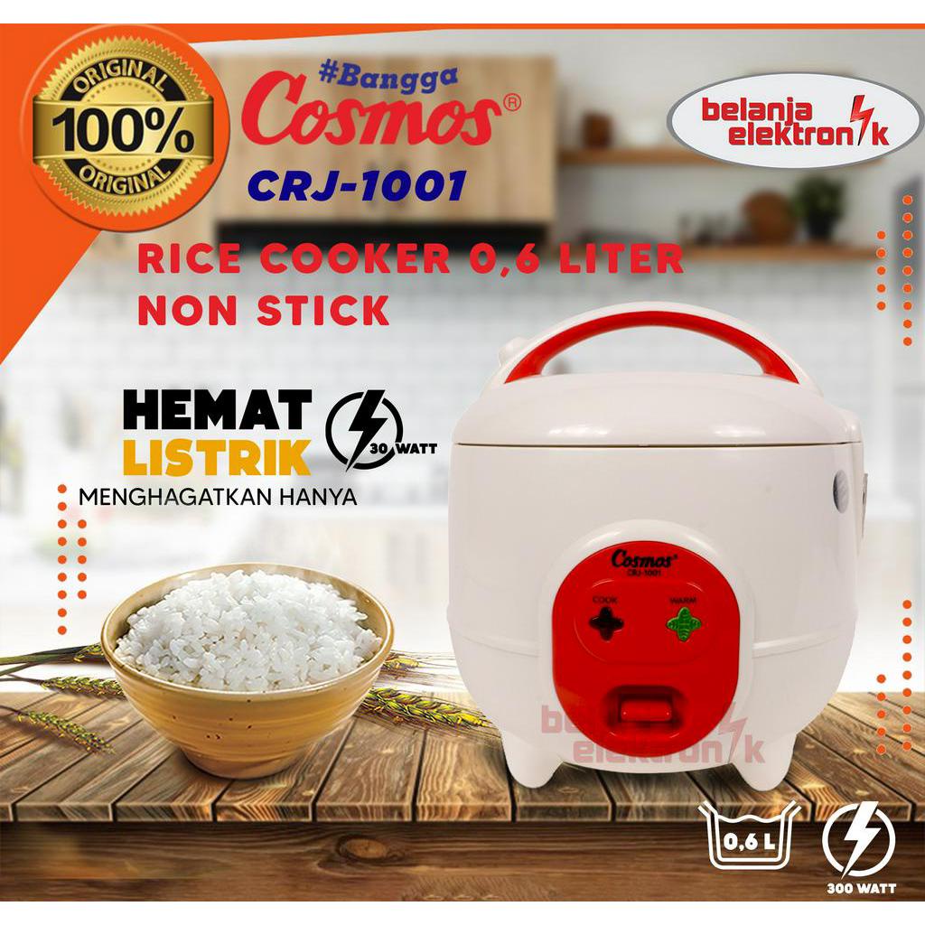 Jual RICE COOKER COSMOS CRJ-1001 MEGIC COM MINI 0,6L | Shopee Indonesia