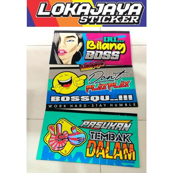 Jual JUAL KARPET LUMPUR 48CMx25CM VARIASI STICKER TRUCK PENAHAN LUMPUR ...