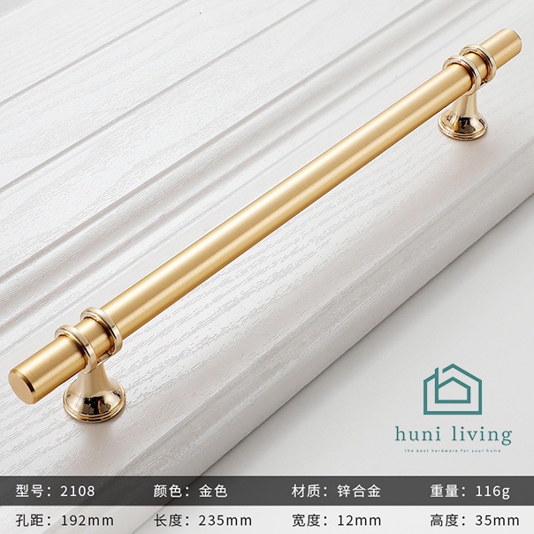 Jual Handle lemari Handle Emas Hitam Gold Black Tarikan Laci Minimalis ...