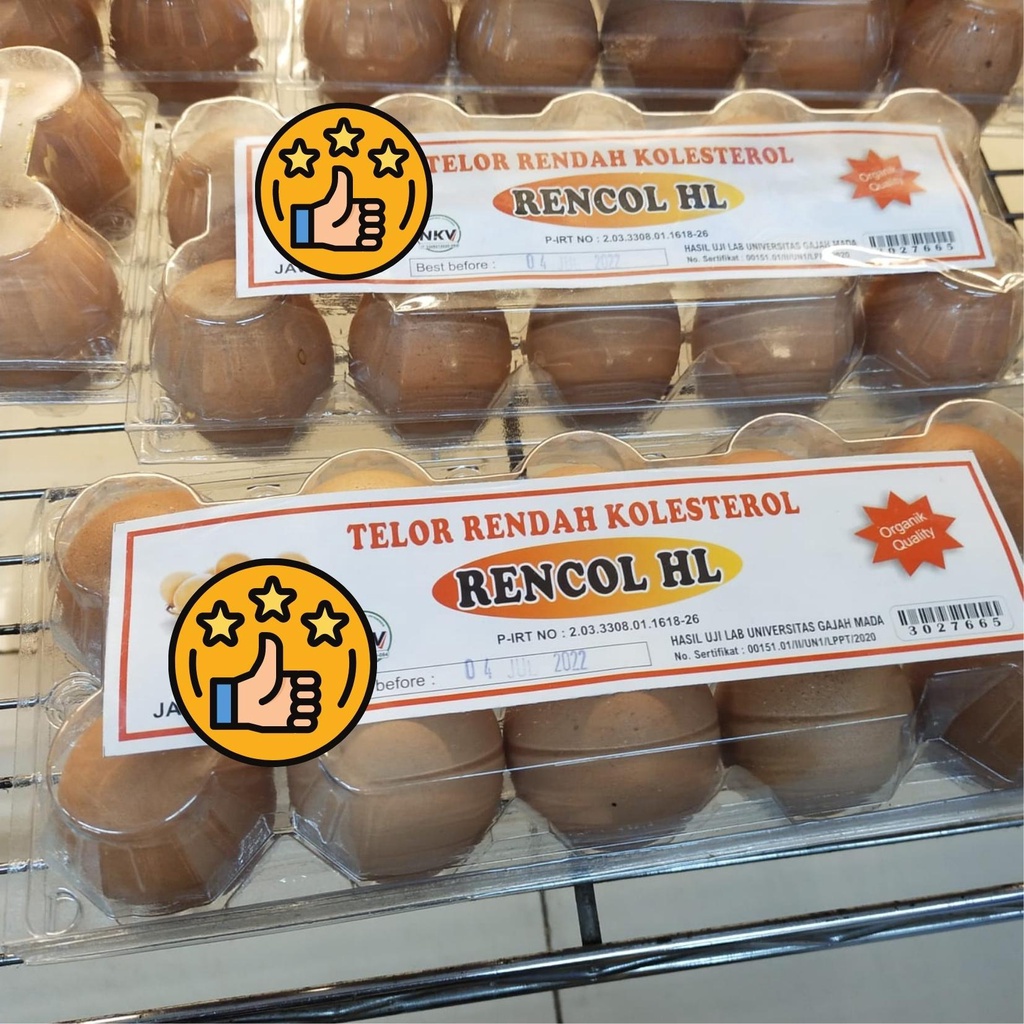 Jual [FRESH MARKET] Telor Rendah Kolesterol Telur Ayam Horen isi 10 ...