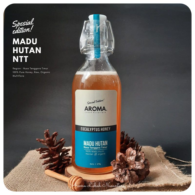 Jual Madu Hutan Asli NTT Murni Multiflora Eucalyptus Aroma Madu 670 ...