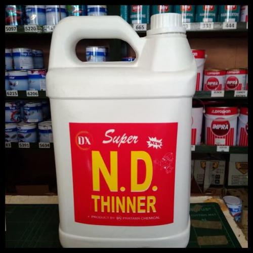 Jual Thinner ND 1/2 liter / Thinner High Gloss Enamel / Pengencer cat besi minyak kayu /Thiner ...