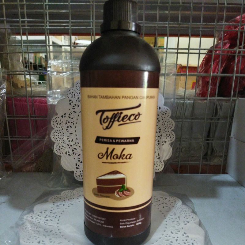 Jual Toffieco pasta perisa 1 liter (vanilla butter, choco blackforest ...