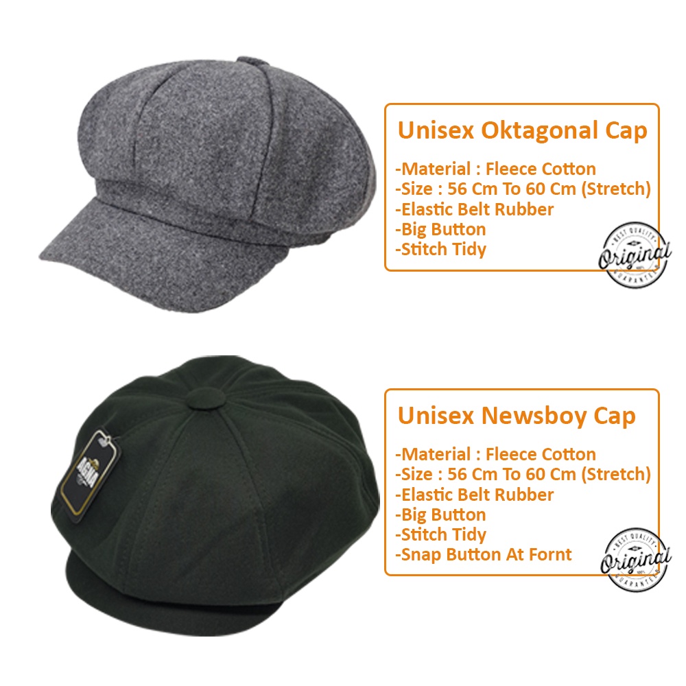 Jual Topi Newsboy Topi Apolo Topi Oktagonal Topi Baret Topi Peaky ...