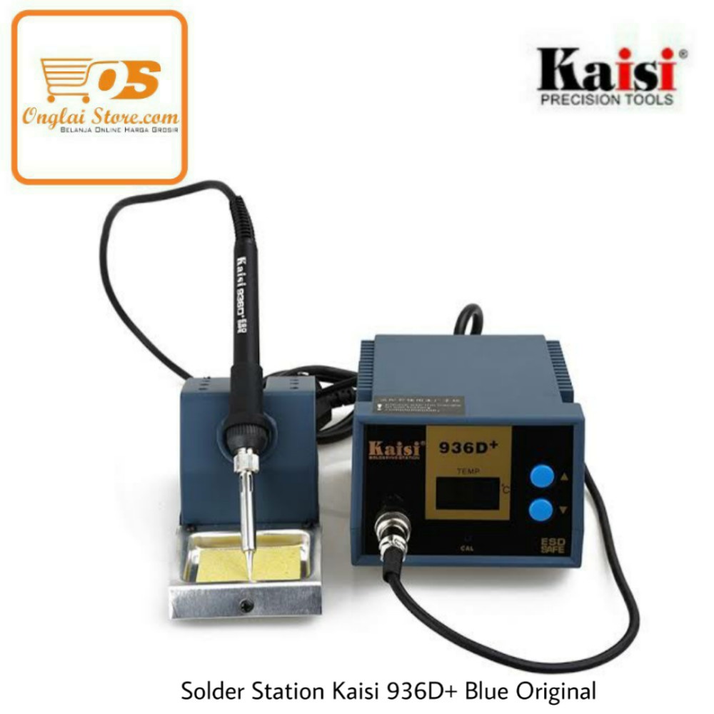 Jual SOLDER STATION KAISI 936D+ BLUE ORIGINAL | Shopee Indonesia
