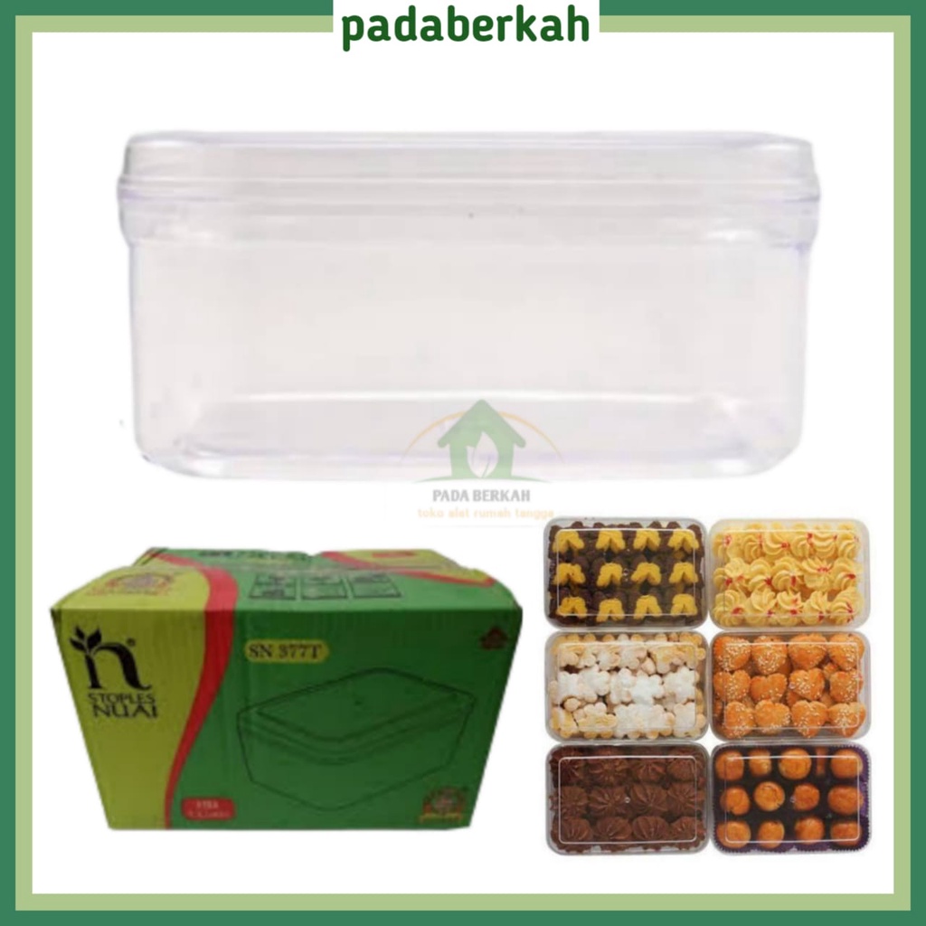 Jual Toples Kue Kering Persegi Panjang Nuai SN 377 1/4 kg Isi 12 Pcs ...