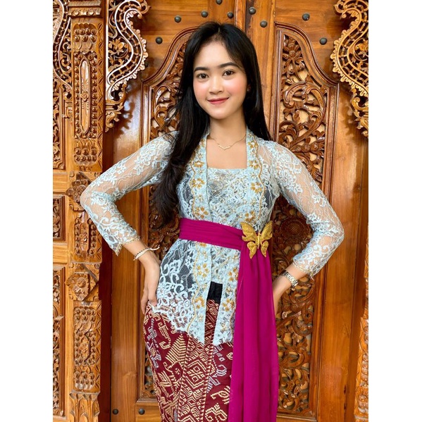 Jual Kebaya Payet Modern/ Kebaya Payet Bali Bagus Murah / Kebaya Payet ...