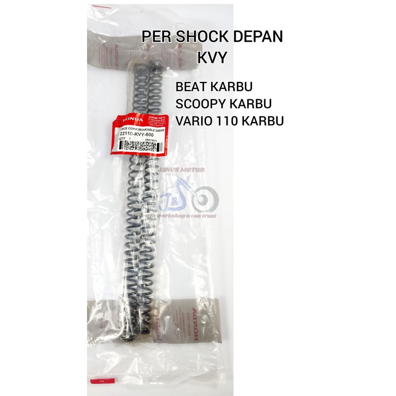Jual PER SHOK SOK SKOK DEPAN HONDA BEAT KARBU KVY SCOOPY SPACY VARIO ...