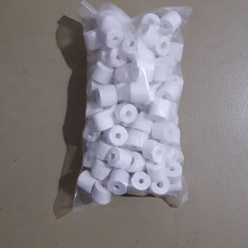 Jual TERMURAH!!! Bio ring / bioring atau ceramic ring isi 1 kg kualitas ...