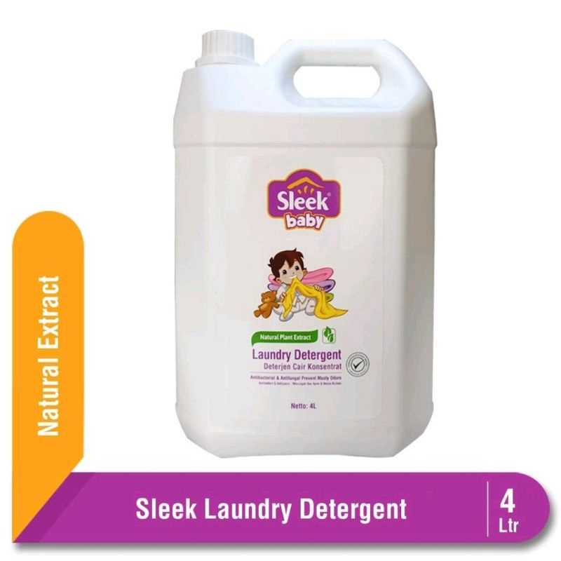 Jual SLEEK LAUNDRY DETERGEN 4L | Shopee Indonesia