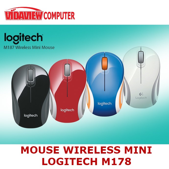 Jual MOUSE WIRELESS MINI LOGITECH M187 ORIGINAL BERGARANSI RESMI ...
