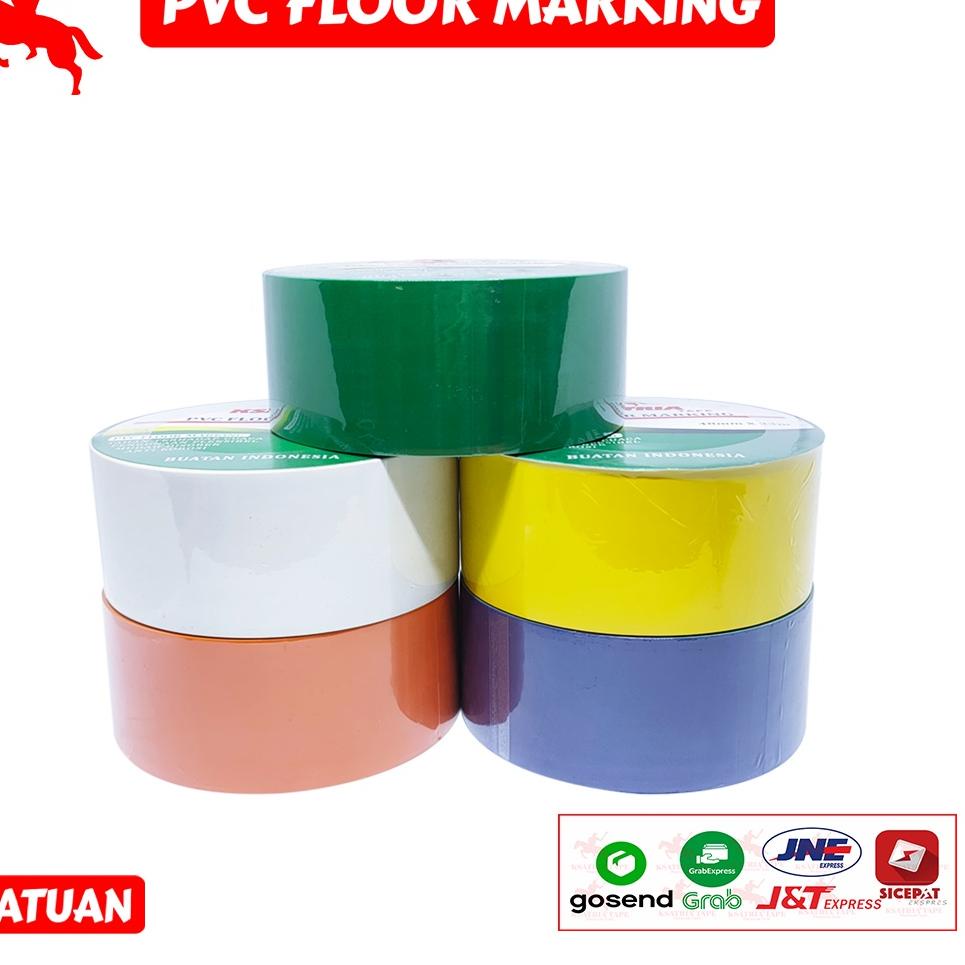 Jual F91N Lakban anti slip/ lakban lantai / OPP Tape / Lakban Printing Pvc Floor Marking ...