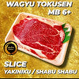 Jual Daging Slice Wagyu MB6+/Wagyu Beef Slice MB6+ (TOKUSEN) | Shopee ...