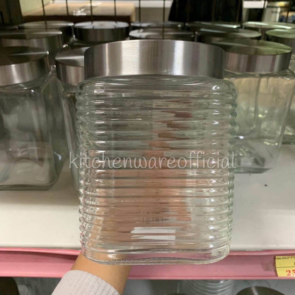 Jual TOPLES KACA KOTAK BENING UNIK/ TOPLES KACA CANTIK/ TOPLES MAKANAN ...