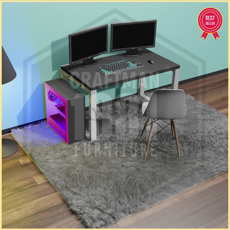 Jual Meja Komputer Belajar Officetable Kerja 100x60 Simple Murah ...