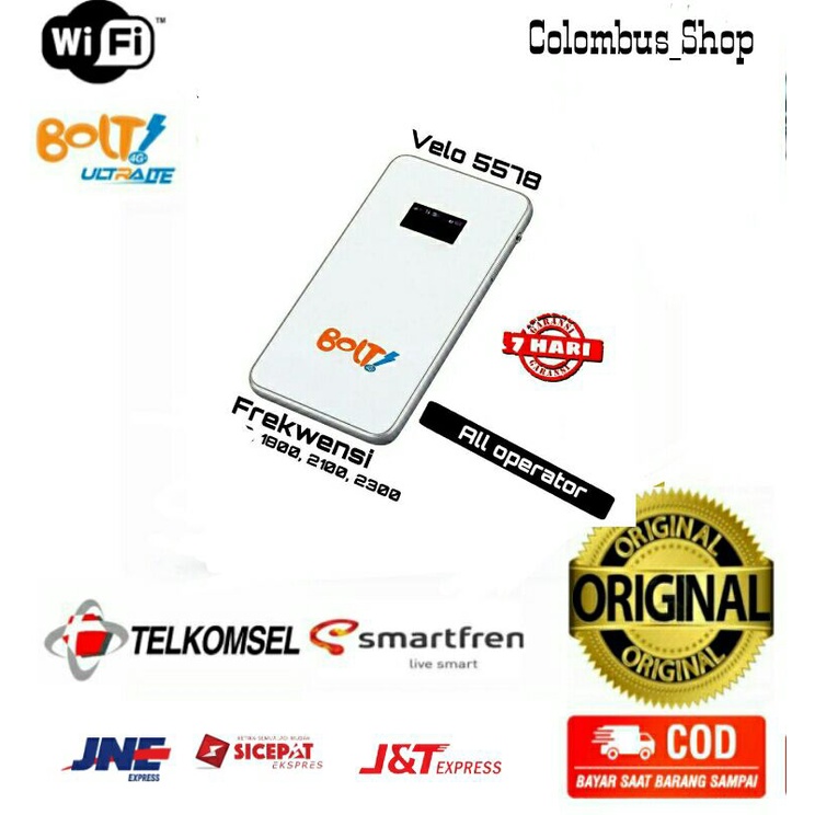 Jual Modem Wifi 4G Mifi Huawei E5578 Bolt Vela Unlock All Operator ...