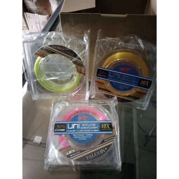 Jual SENAR PANCING FALCON UNI NYLON PREMIUM 10X PANJANG 250M EXTRA ...