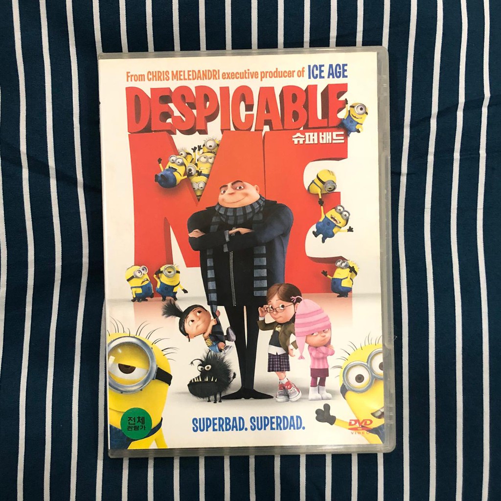 Jual Rare Despicable Me Korea DVD (SNSD Girls' Generation Taeyeon ...