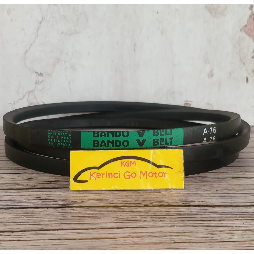 Jual Bando Van Belt A-76 V Belt Tali Kipas A76 Fan Belt Vanbelt Polos | Shopee Indonesia