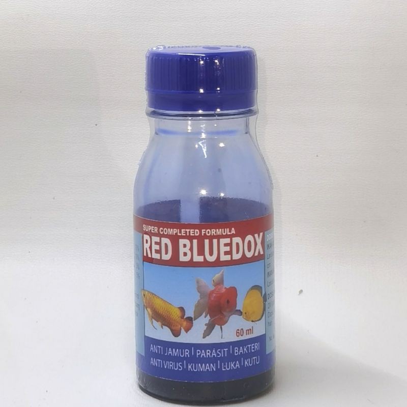Jual Red Bluedox 60 ML Obat Ikan Anti Parasit | Shopee Indonesia