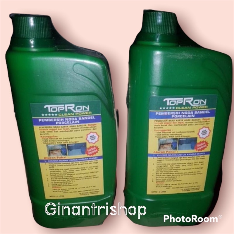 Jual Topron pembersih kerak membandel 1 liter | Shopee Indonesia