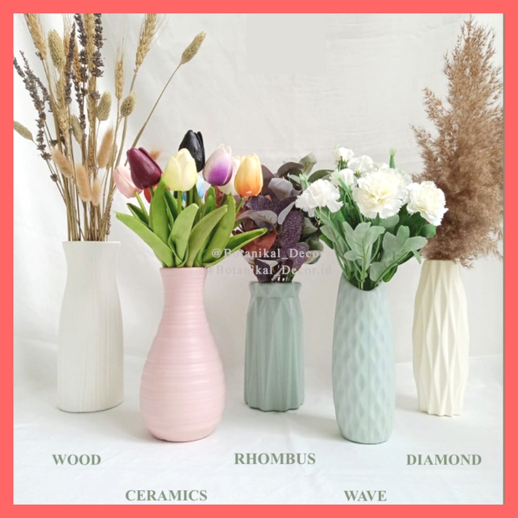 Jual Vas Plastik Motif Texture Unik Lucu Wood Rhombus Diamond Wave ...