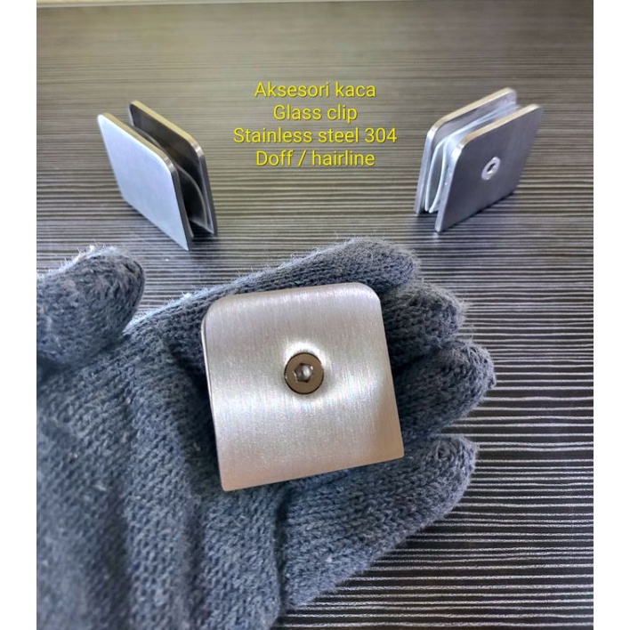 Jual JEPIT KACA KOTAK DOFF BRAKET GLASS CLAMP CLIP RAILING STAINLESS ...