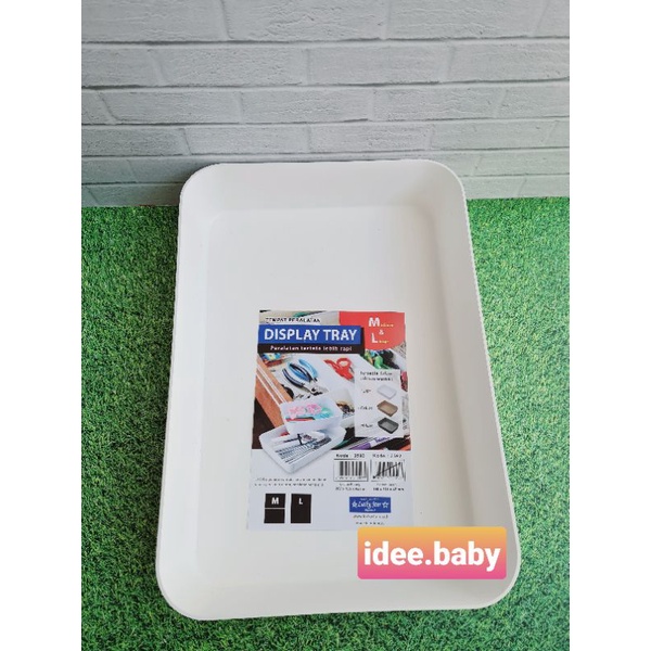 Jual Tray putih - Montessori tray - sensory tray size M dan L | Shopee ...