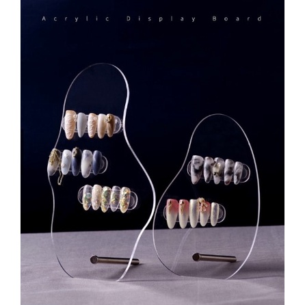 Jual DISPLAY ACRYLIC BOARD NAILART / AKRILIK PAJANGAN BINGKAI AKRELIK ...