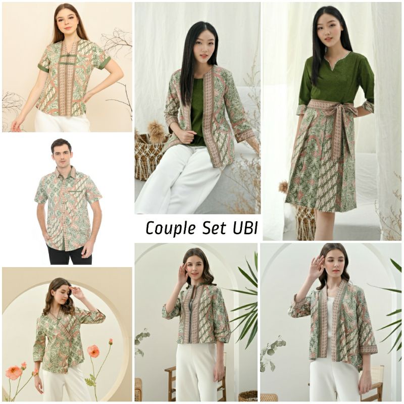 Jual Couple Batik Set Family UBI Seragam, 113 UBI/ 241 UBI / 135 UBI ...