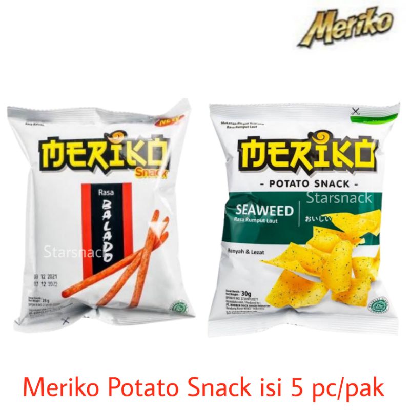 Jual Meriko Stik Balado/Potato seaweed isi 5pc/ pak | Shopee Indonesia