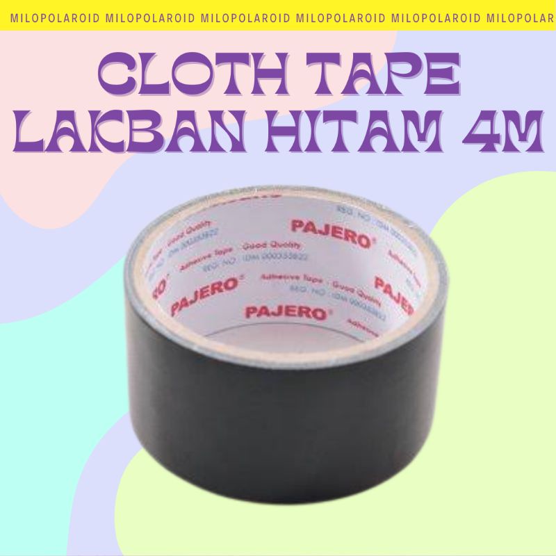 Jual CLOTH TAPE LAKBAN HITAM 2INCH | Shopee Indonesia