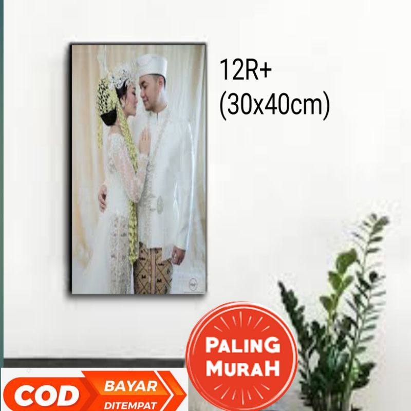 Jual Cetak foto ukuran Besar 30x40+bingkai MDF | Shopee Indonesia