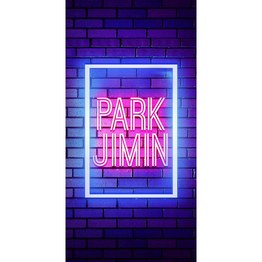 Jual [COD] Poster Kayu BTS Glow Text / BTS Neon Part 2/Hiasan dinding ...