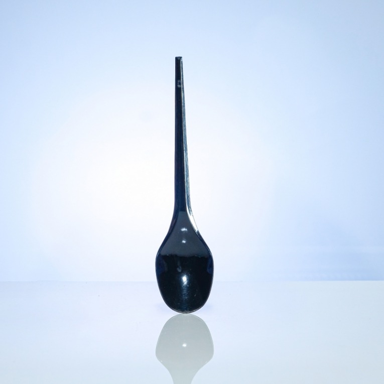 Jual Suapi Spoon PP | Sendok Plastik Nasi Kotak | Hitam | Shopee Indonesia