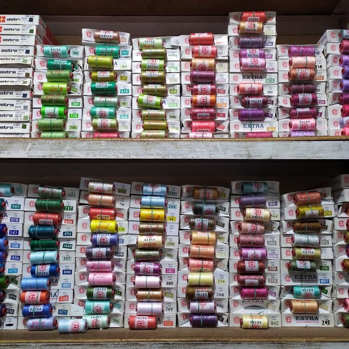 Jual Benang Extra warna isi 1lusin | Shopee Indonesia