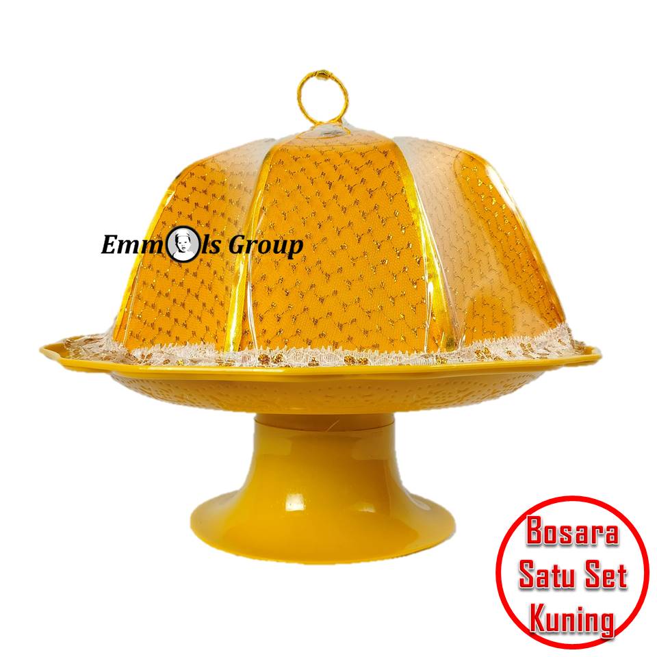 Jual Piring Buah atau Bosara Satu Set Khas Bugis Makassar Lengkap Warna ...