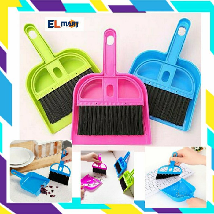 Jual Sapu Mini Set Serok Pengki Cikrak Kecil Mobil Keyboard Meja Dapur ...