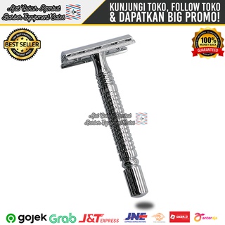Jual Razor Blade Pisau Cukur Kumis Jenggot Model Jadul Isi Silet Untuk ...