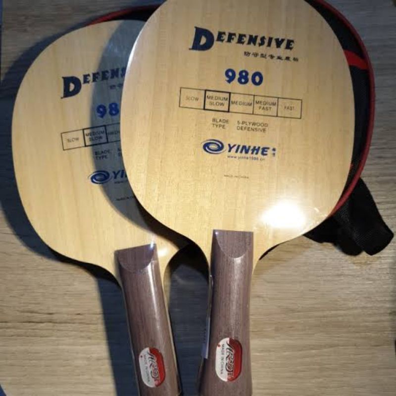 Jual KAYU TENIS MEJA YINHE 980 DEFENSIVE ORIGINAL | Shopee Indonesia