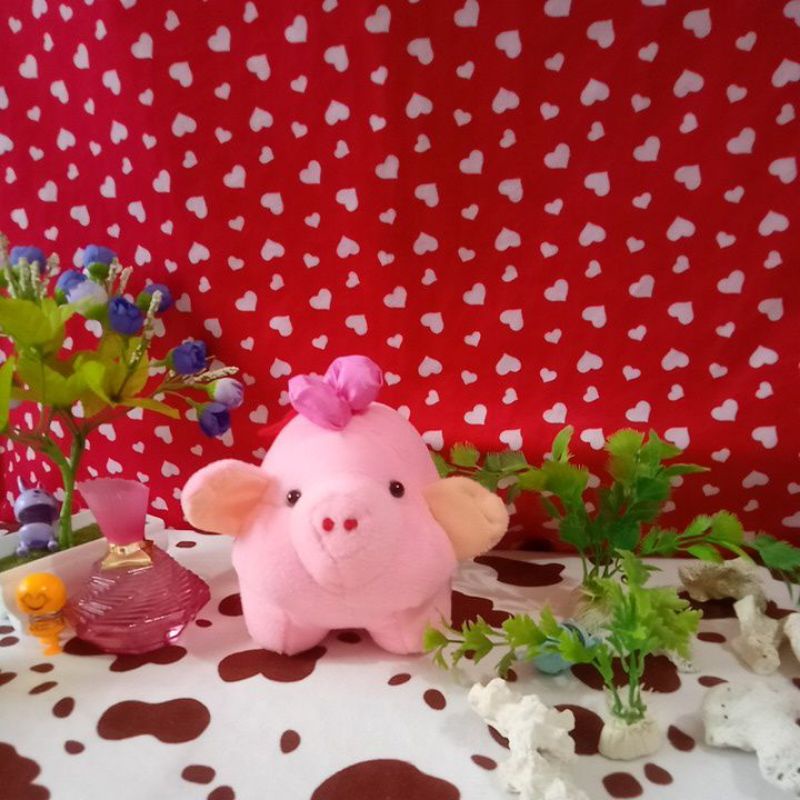Jual Boneka babi mini 15cm | Shopee Indonesia