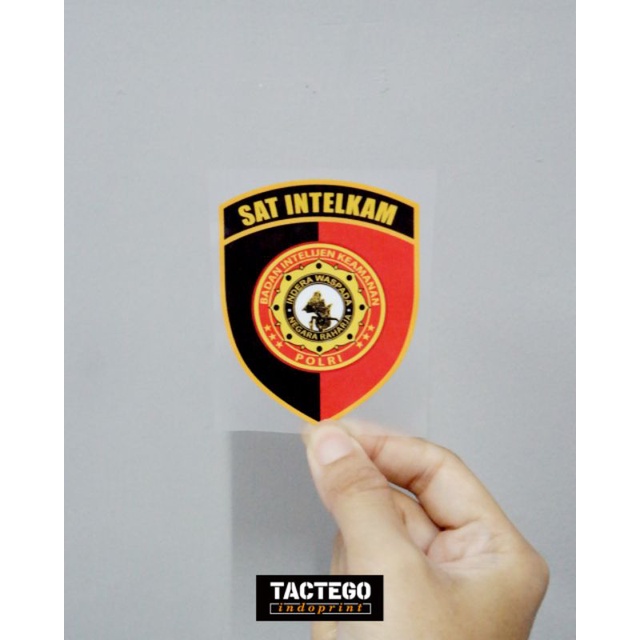 Jual sticker Sablon DTF Pakaian Intelkam | Shopee Indonesia