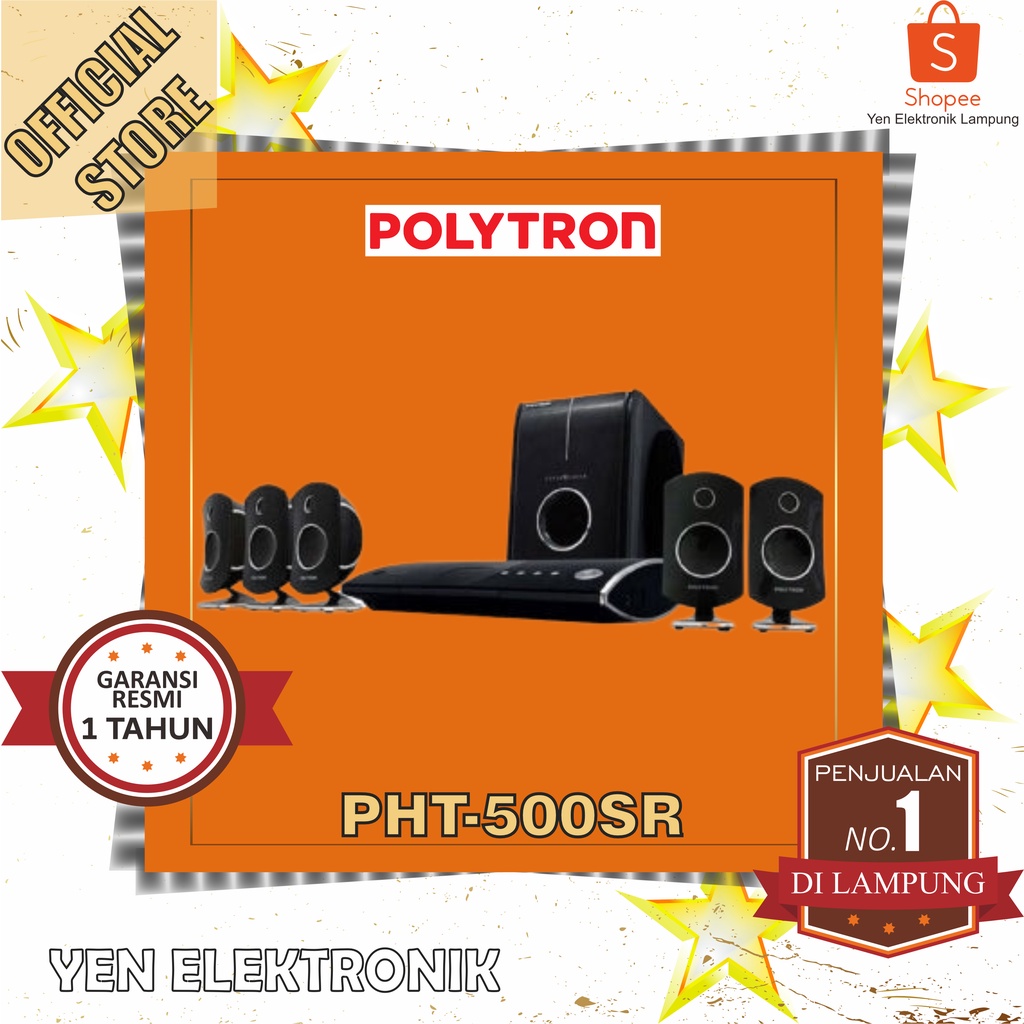 Jual Polytron Home Theatre PHT 500SR Garansi Resmi Polytron 1 Tahun ...