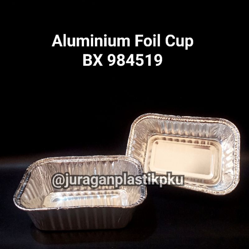 Jual Aluminium Foil Cup BX 984519 | Kemasan Tray Alumminium 150ml Lasagna Macaroni Schotel ...