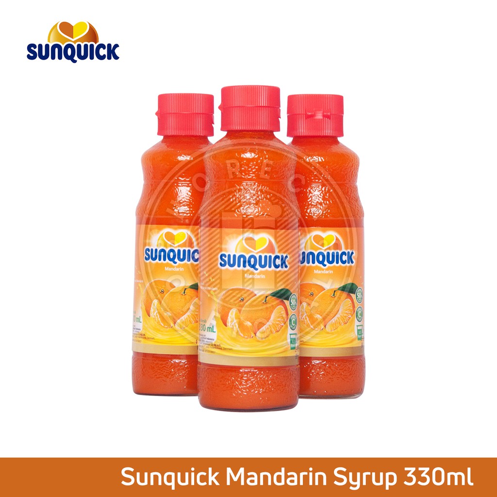 Jual SUNQUICK SYRUP MANDARIN 330ML / SIRUP SUN QUICK MANDARIN 330 ML ...