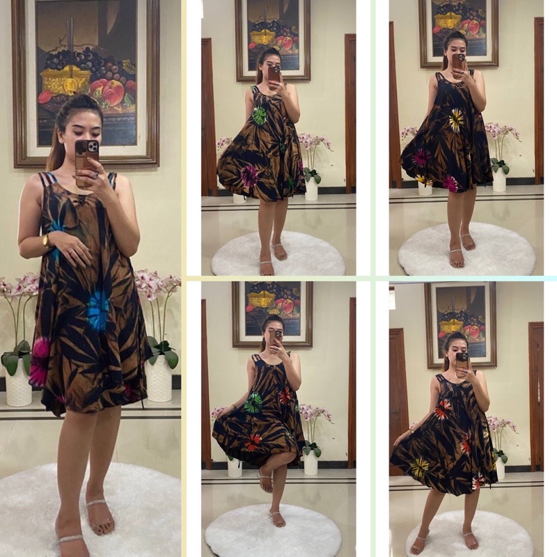 Jual RDP Homedress Daster Rayon Yukensi Midi | Shopee Indonesia