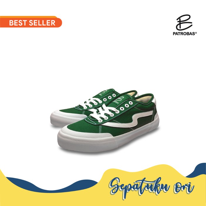 Jual Sepatu Patrobas Ivan Low Forest Green Original | Shopee Indonesia