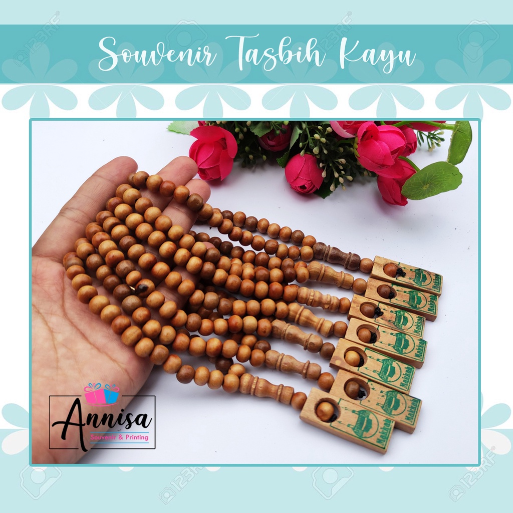Jual Souvenir Tasbih Kayu - Souvenir Islami | Shopee Indonesia